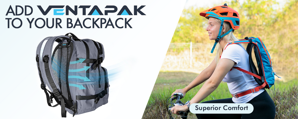 Backpack Spacer & Accessory for Ventilation | VentaPak